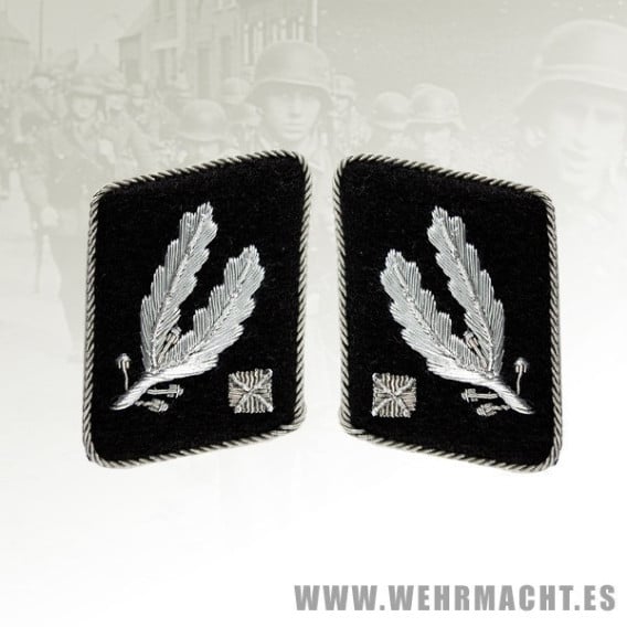 SS-Brigadefuhrer collar tabs (pre 1942) | WWII SS Collar Tabs