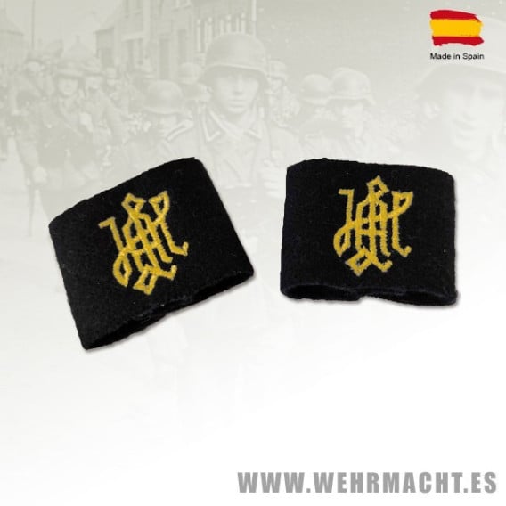 Wool cyphers for shoulder boards, LSSAH