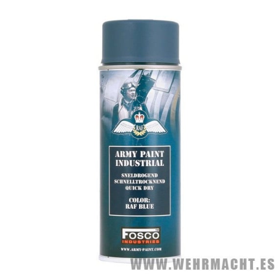 Spray Army Paint 400ml RAF blue