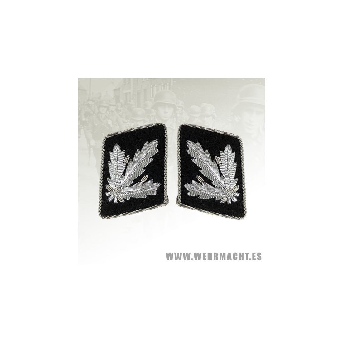 Parches de cuello SS Brigadefuhrer (1942-1945) | Wehrmacht.es