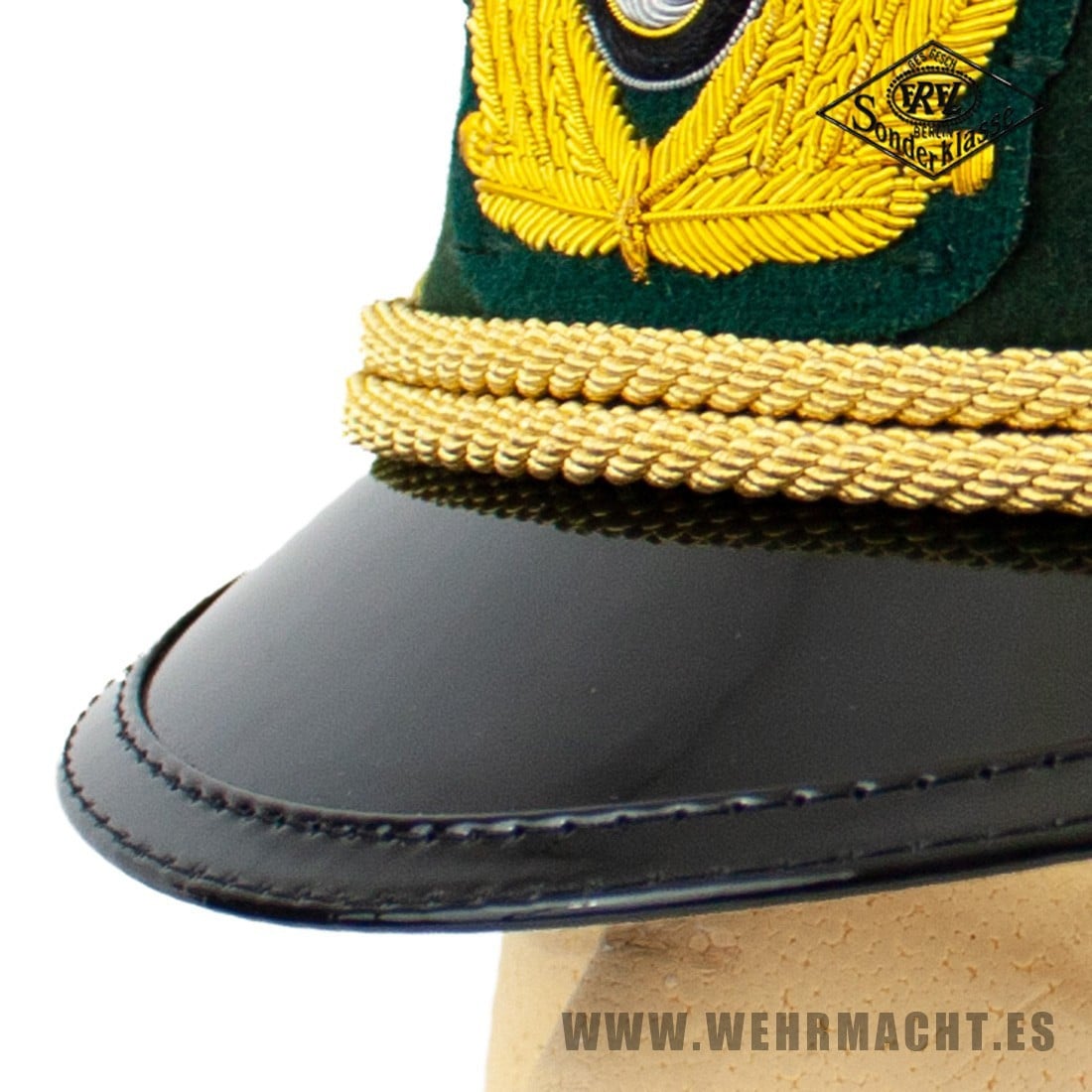 Kriegsmarine Coastal Artillery Admiral Visor Cap - EREL®