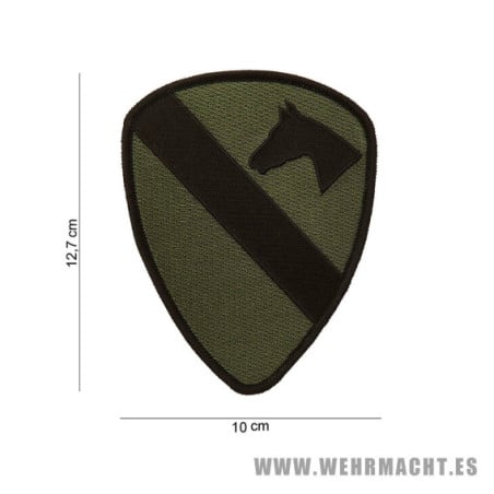 1st Cavalry Division Badge, Green | WWII Vietnam War