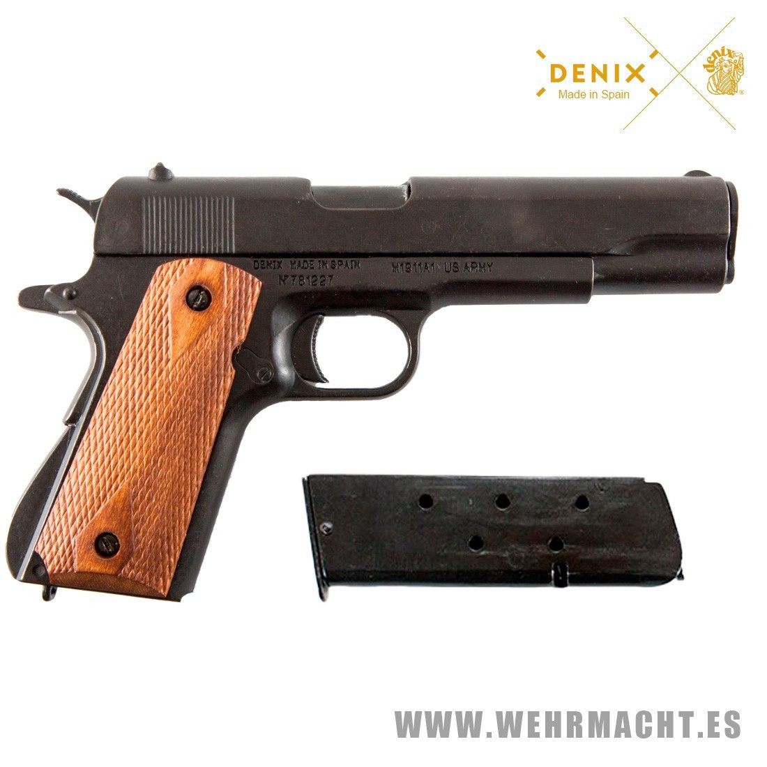 Denix - Colt 1911A1 Pistol Fully Stripped-down