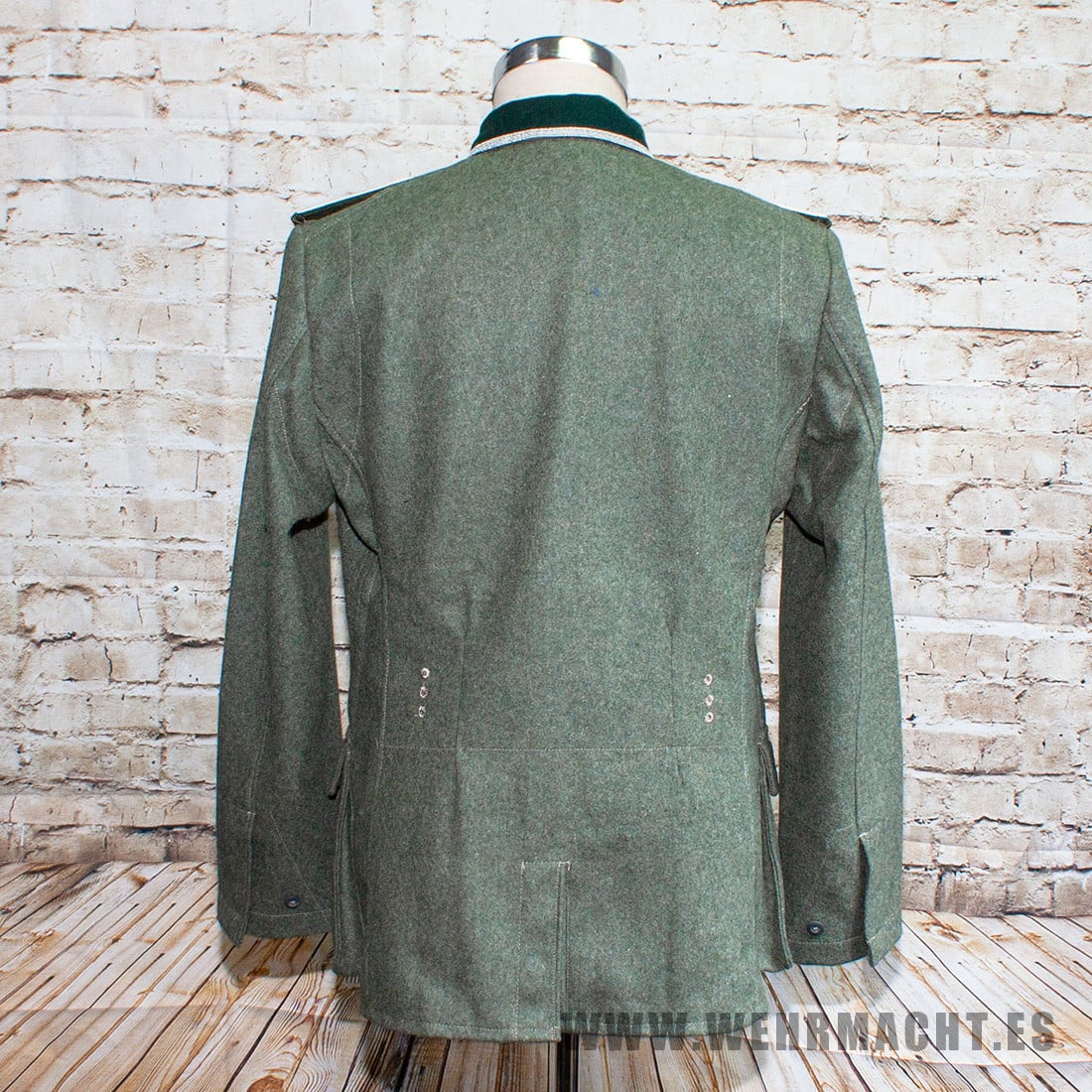 Uniforme Alemán Feldbluse M36 para tropa y suboficiales
