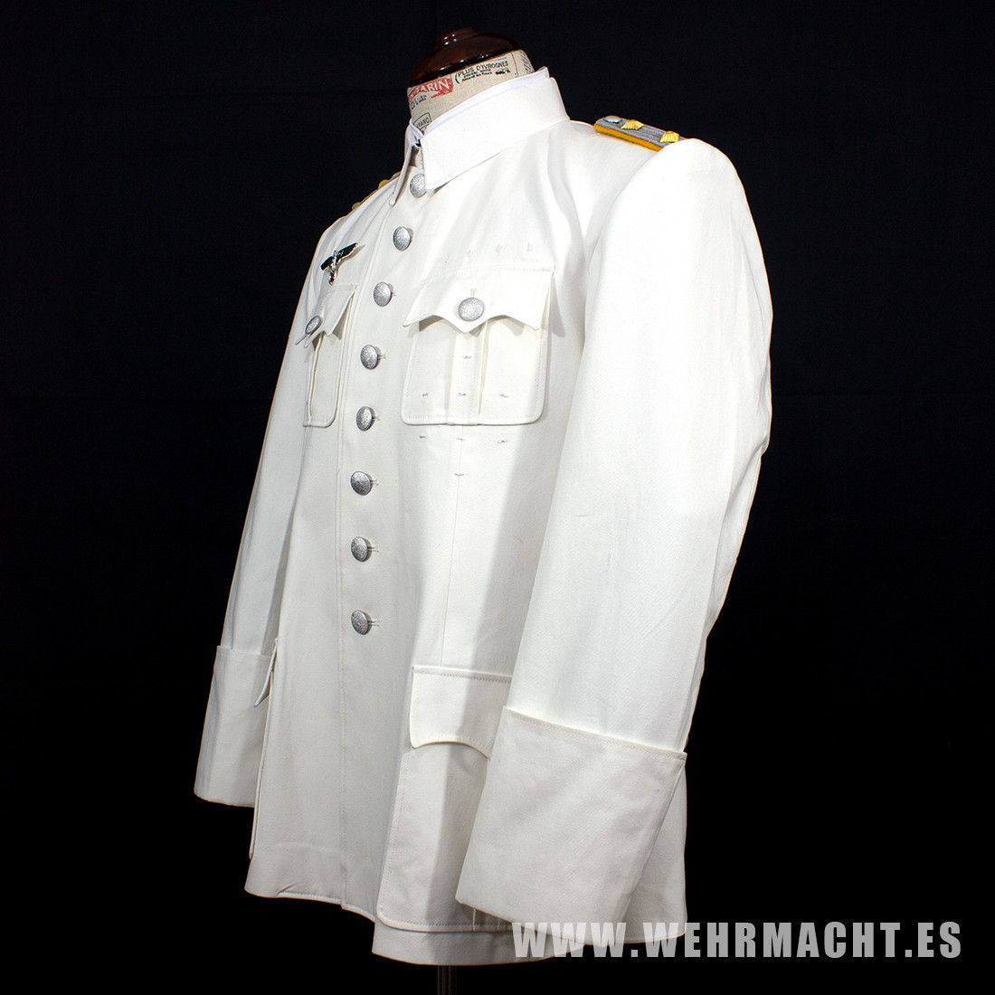M37 Old Style White Tunic for Officers