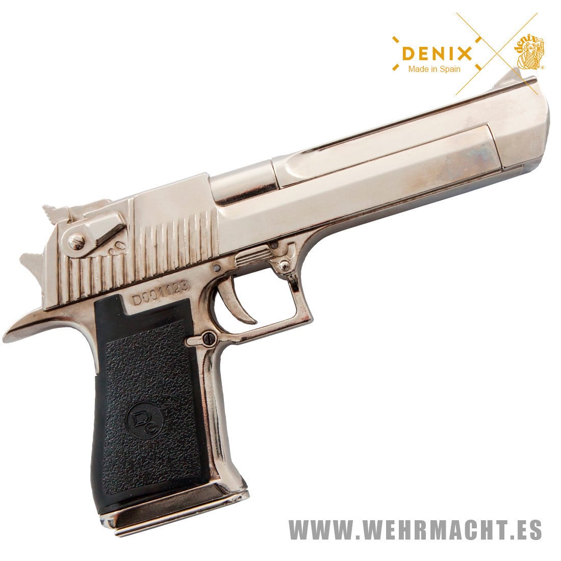 Denix - Pistola Magnum Desert Eagle Mark I Cromada
