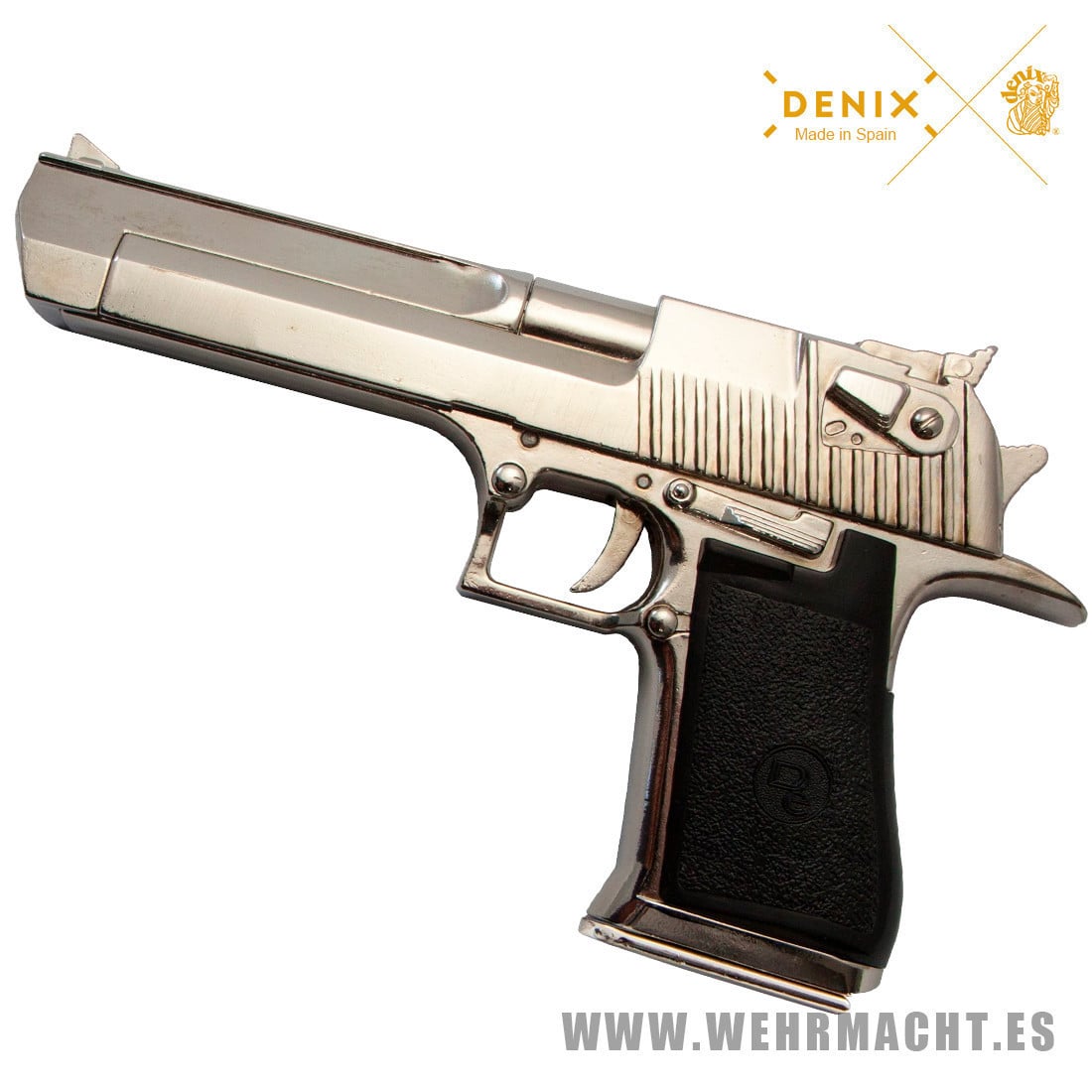 Denix - Pistola Magnum Desert Eagle Mark I Cromada