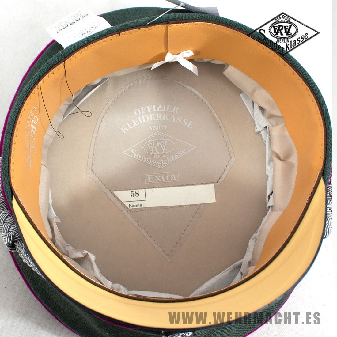 OKW Officer Visor Cap EREL