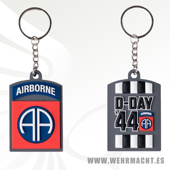 82nd Airborne D-Day PVC Keychain