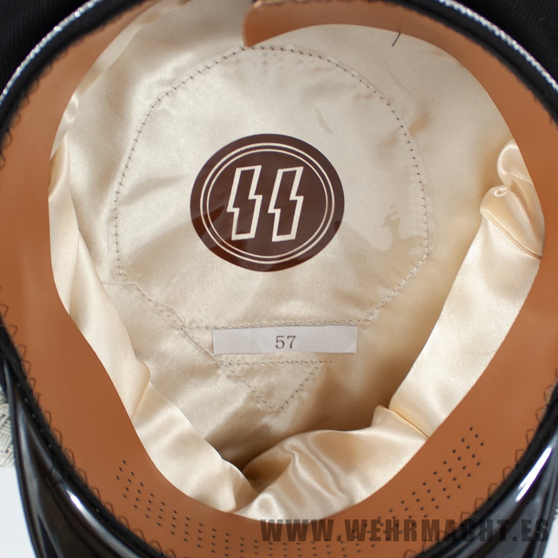 Panzer SS Officer Visor Cap - LOTZE