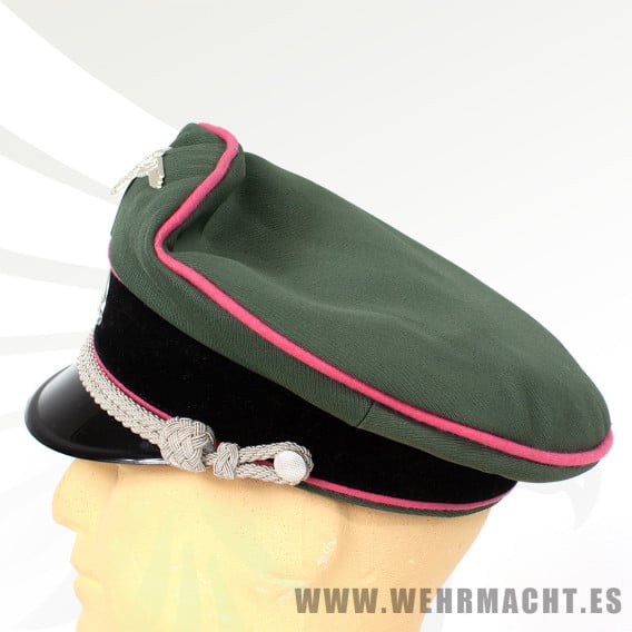 Panzer SS Officer Visor Cap - LOTZE