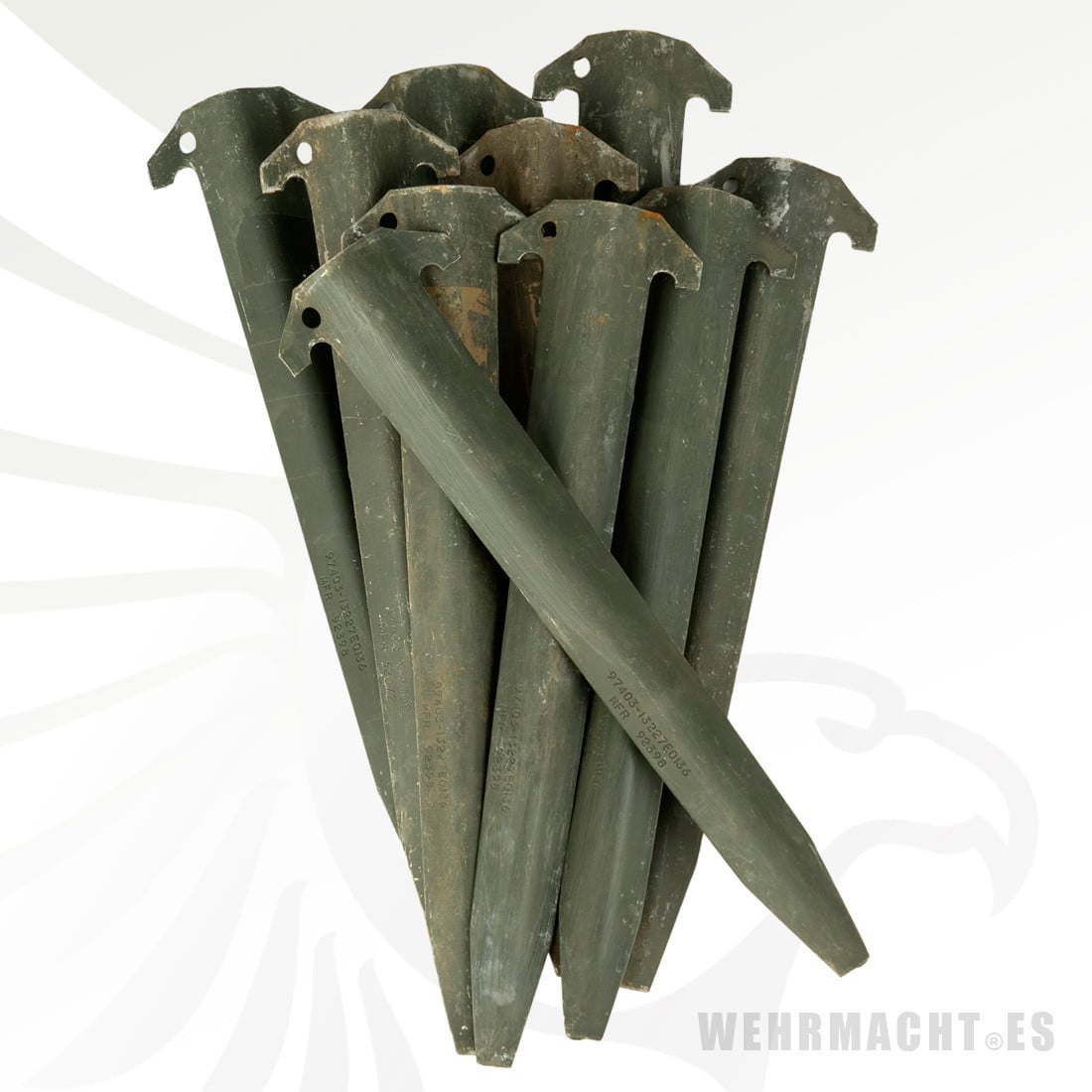 Tent pegs US Army, Original