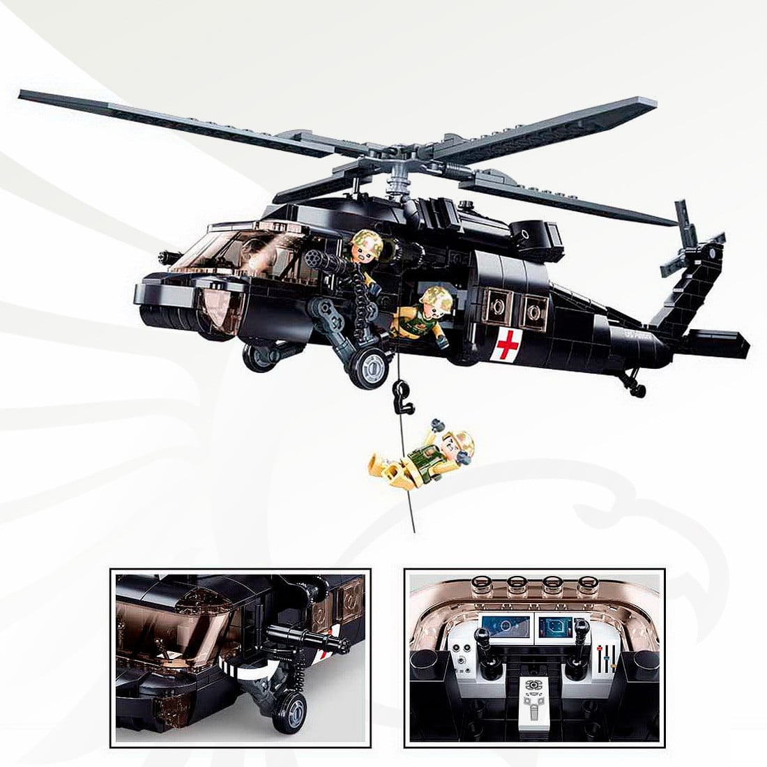 Sluban Helicóptero Sanitario US Army M38-B1012 – Wehrmacht.es