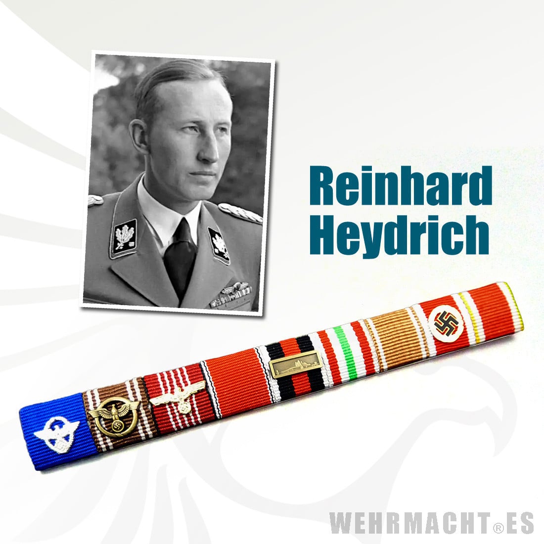 Reinhard Heydrich Ribbon Bar