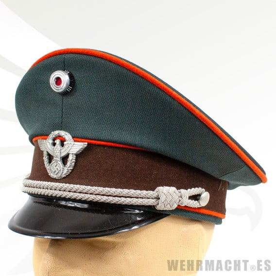 Feldgendarmerie Officer Visor Cap Lotze