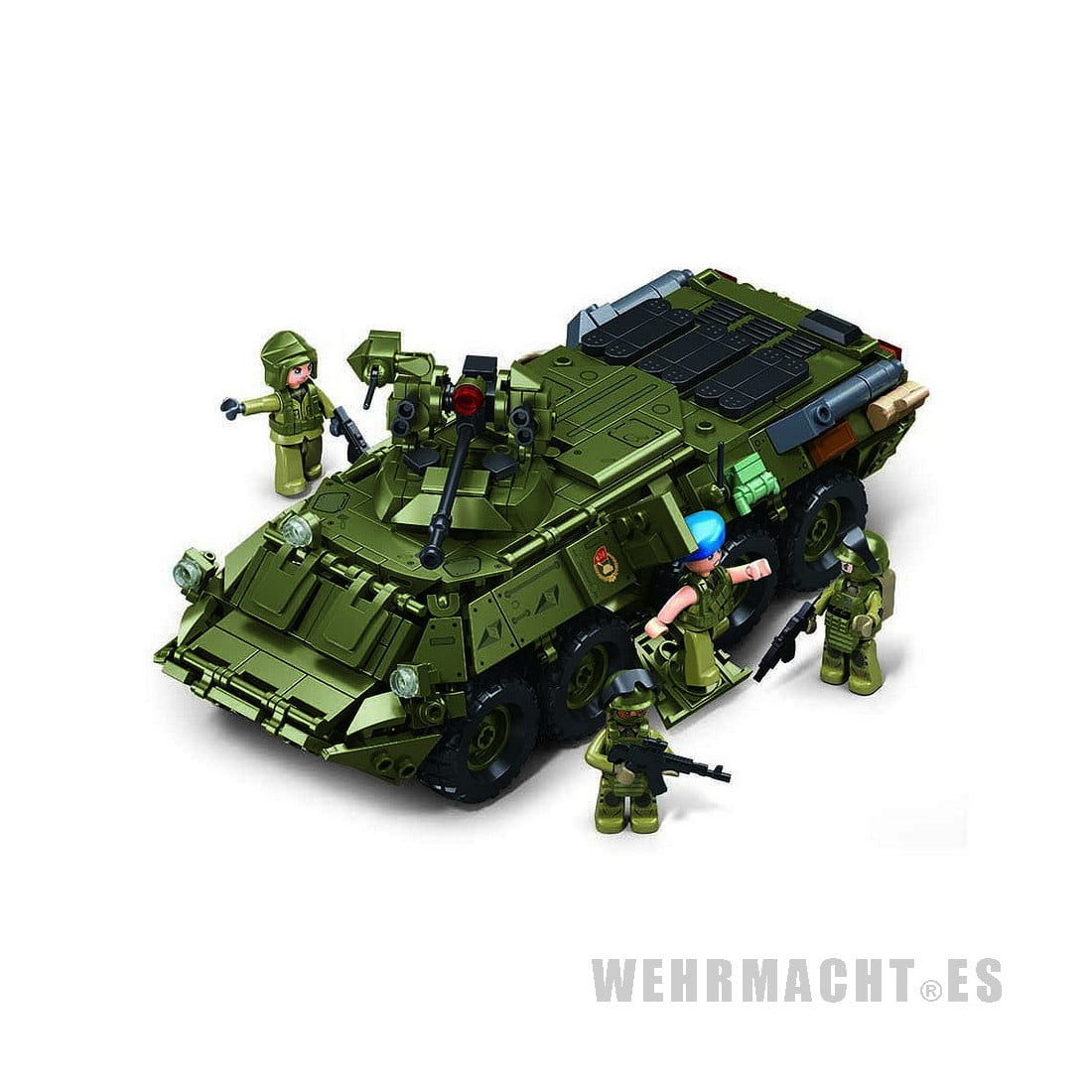 Sluban Tank BTR-80AS IFV MB38-B1251 | WWII Sluban bricks