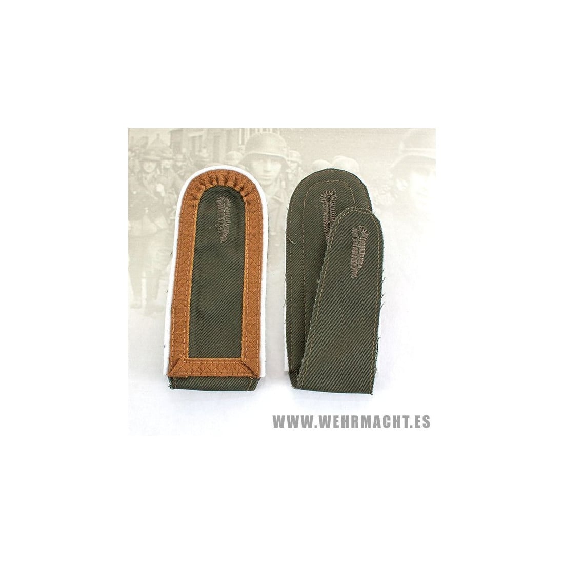 DAK Unterfeldwebel Shoulder Boards
