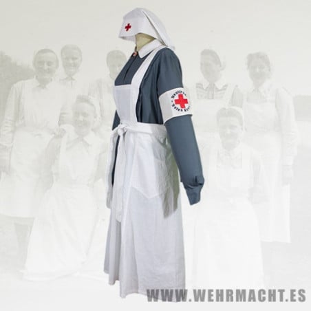 German DRK Nurse Grey Uniform